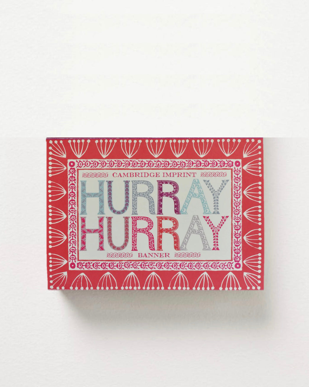 *Hurray Hurray* Banner – Courtney Barton